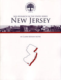 Research In New Jersey – NGS Research In The States Series – Family ...