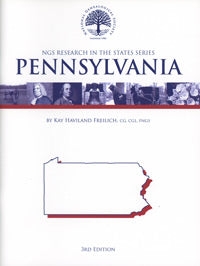 Research In Pennsylvania – NGS Research In The States Series – Third E ...