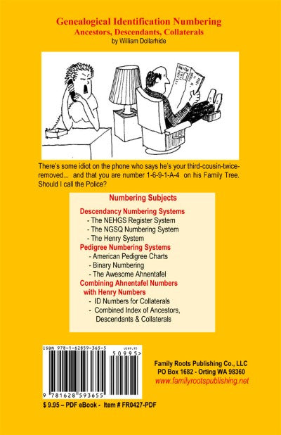 Genealogical Identification Numbering: Ancestors, Descendants, Collate ...