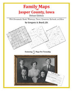 IA: Family Maps of Jasper County, Iowa – Family Roots Publishing