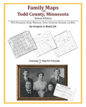 MN: Family Maps of Todd County, Minnesota – Family Roots Publishing