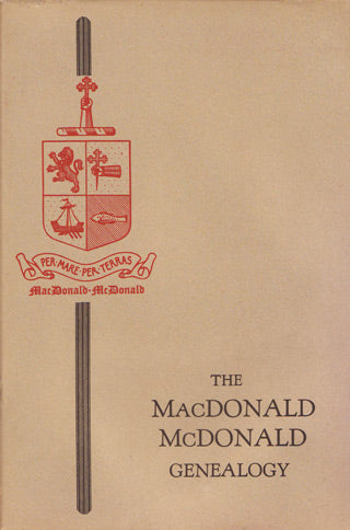 MacDonald - McDonald Genealogy – Family Roots Publishing