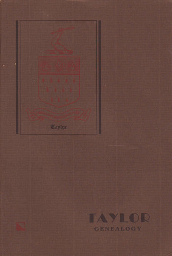 Taylor Genealogy – Family Roots Publishing