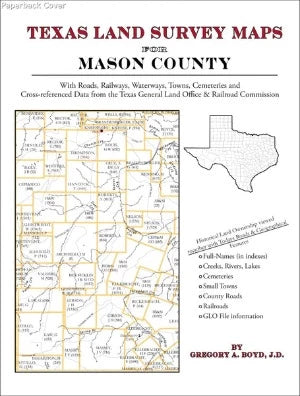 Texas Land Survey Maps for Mason County – Family Roots Publishing