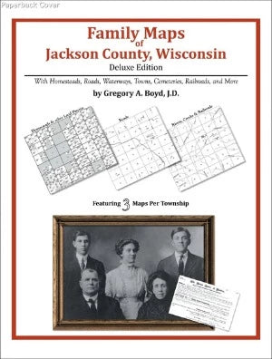 WI: Family Maps of Jackson County, Wisconsin – Family Roots Publishing
