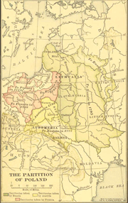 The Partition of Poland, 1923 Map – Family Roots Publishing