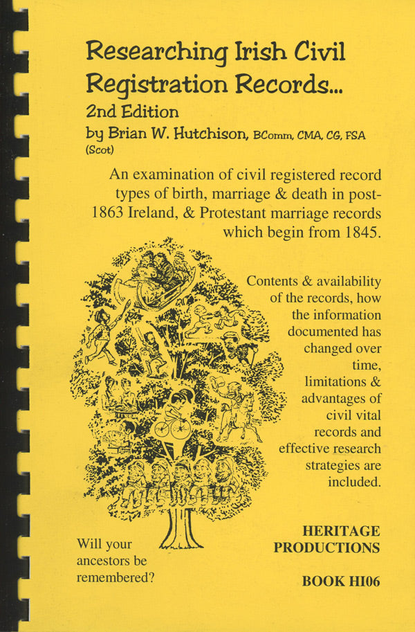 Researching Irish Civil Registration Records – Family Roots Publishing