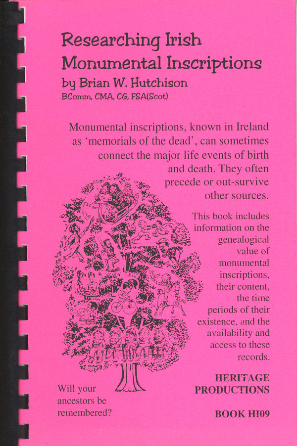 Researching Irish Monumental Inscriptions – Family Roots Publishing