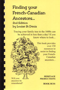 Finding Your French-Canadian Ancestors, 2nd Edition – Family Roots ...